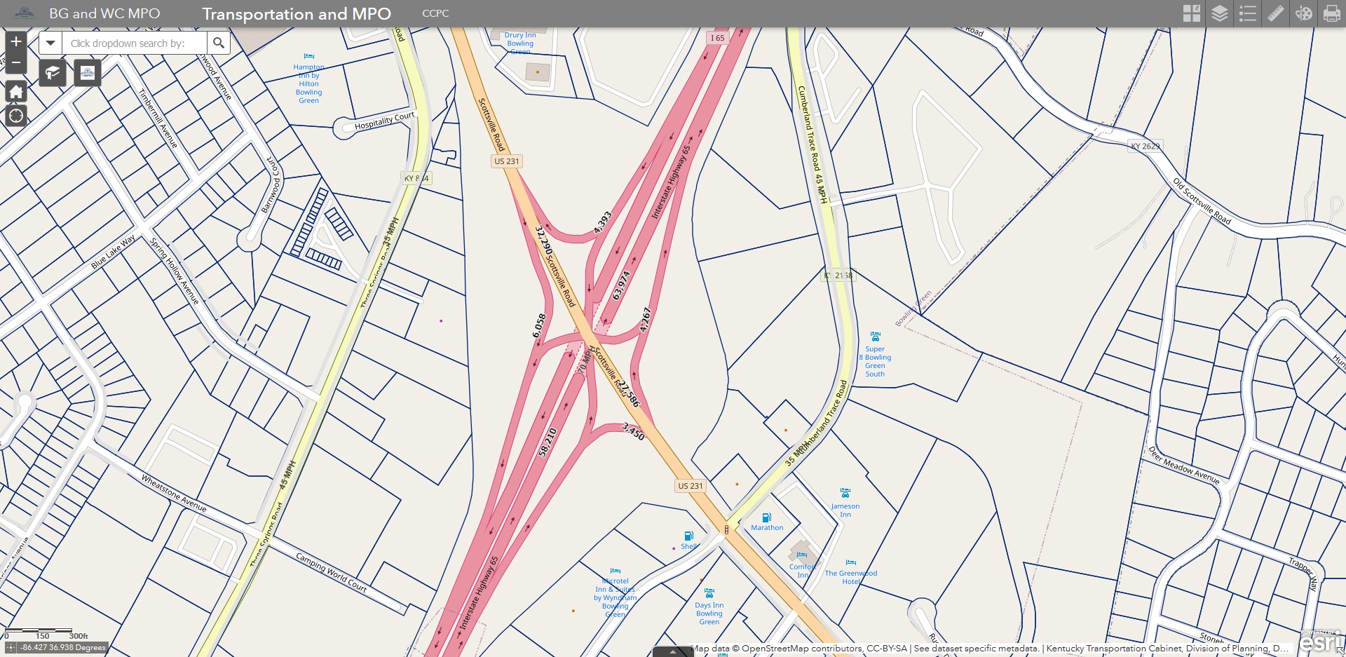 Employee Webmap Gallery – City County Planning Commission