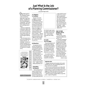 Informational Guides and Documents – City County Planning Commission