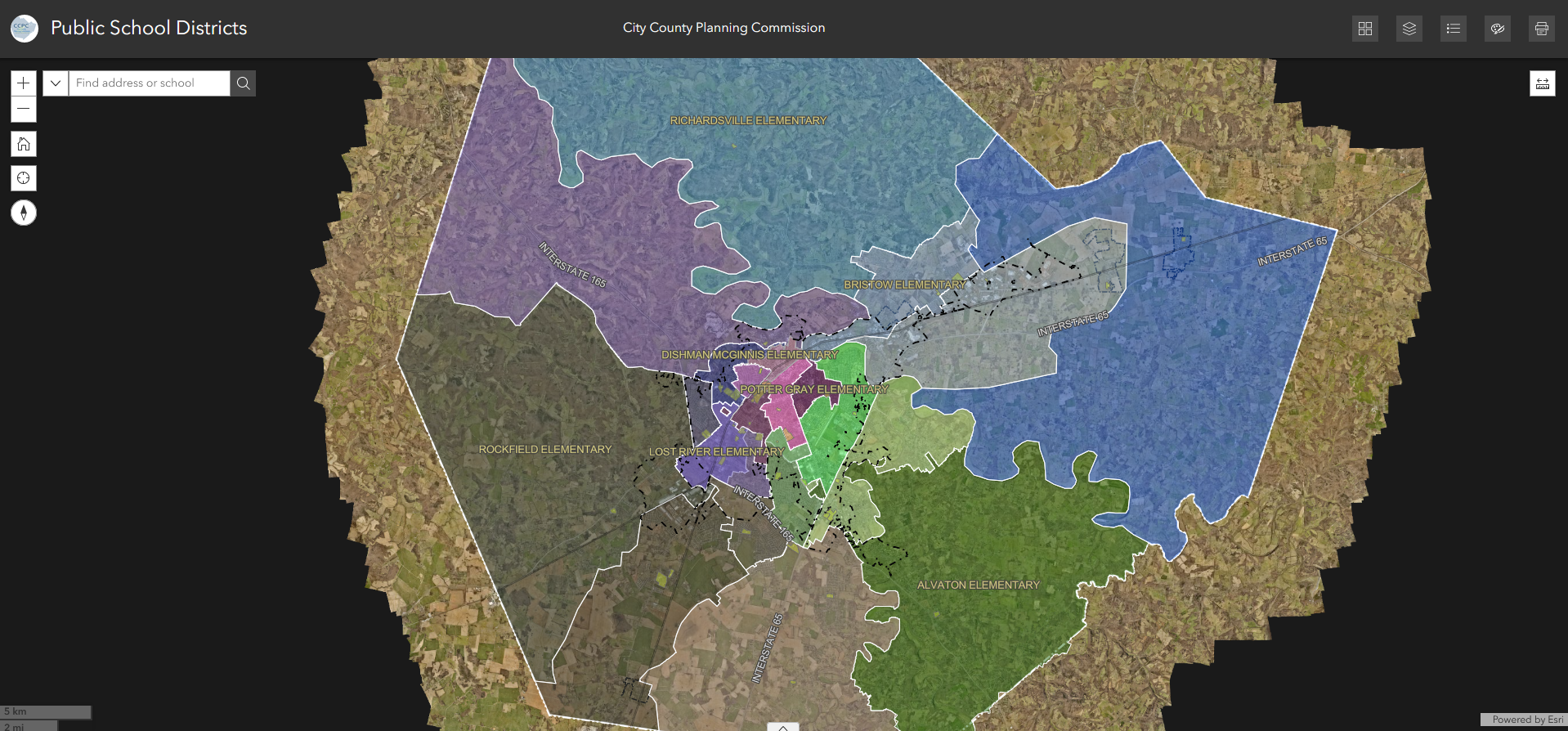 Web Maps – City County Planning Commission